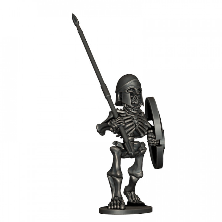 3D Printable Ogre Skeletons by Wargames Atlantic