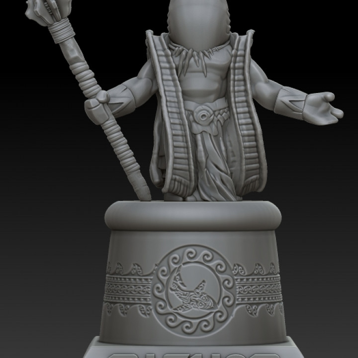 3D Printable Sharks vs Sea Tortles Chess Set by Wundervale Games