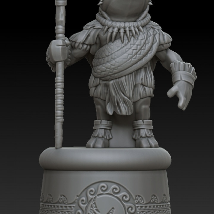 3D Printable Sharks vs Sea Tortles Chess Set by Wundervale Games