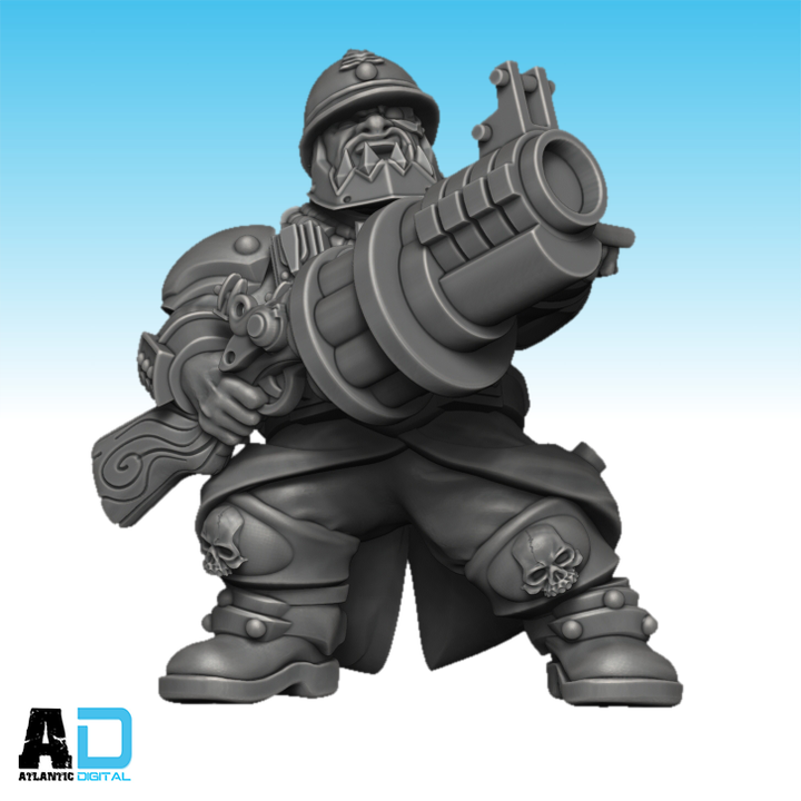 3D Printable Les Grognard Ogres by Wargames Atlantic