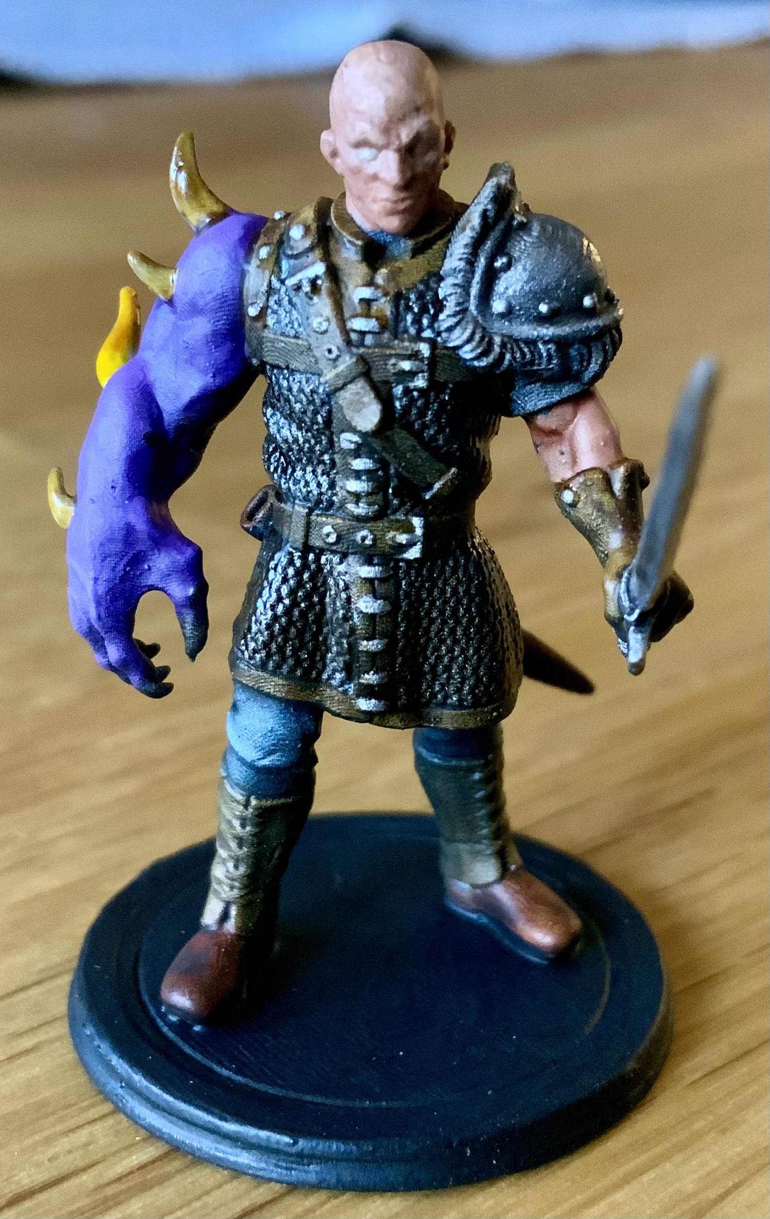 3D Printable Izek Demonic Fighter [Pre-Supported] by TytanTroll Miniatures