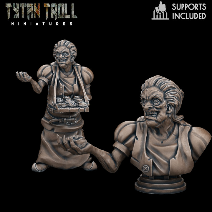 3D Printable Morgantha Mini Bust Combo [Pre-Supported] by TytanTroll ...