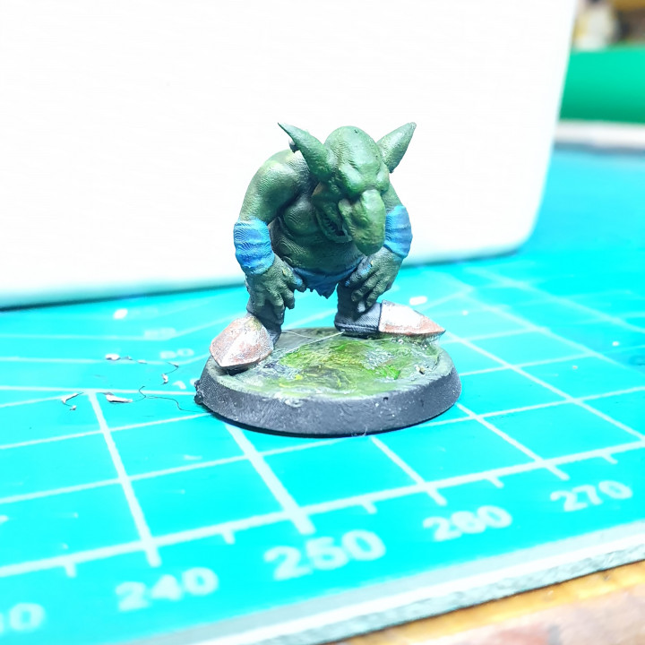 3D Print of Pack Goblin Basic by Malakim