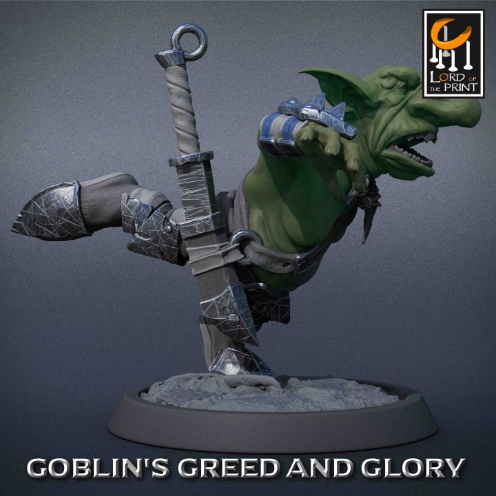 3D Printable Pack Goblin Basic by Rescale Miniatures