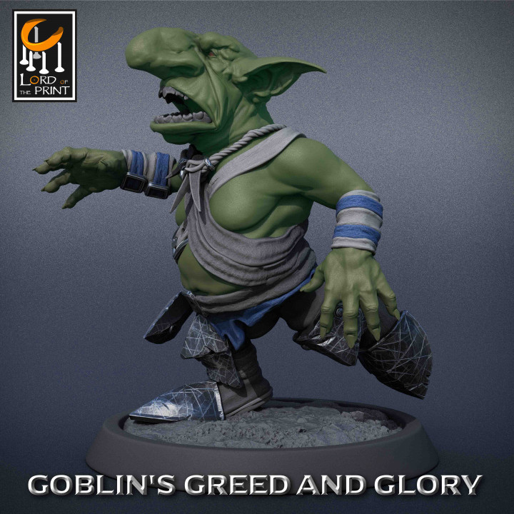 3D Printable Pack Goblin Basic by Rescale Miniatures