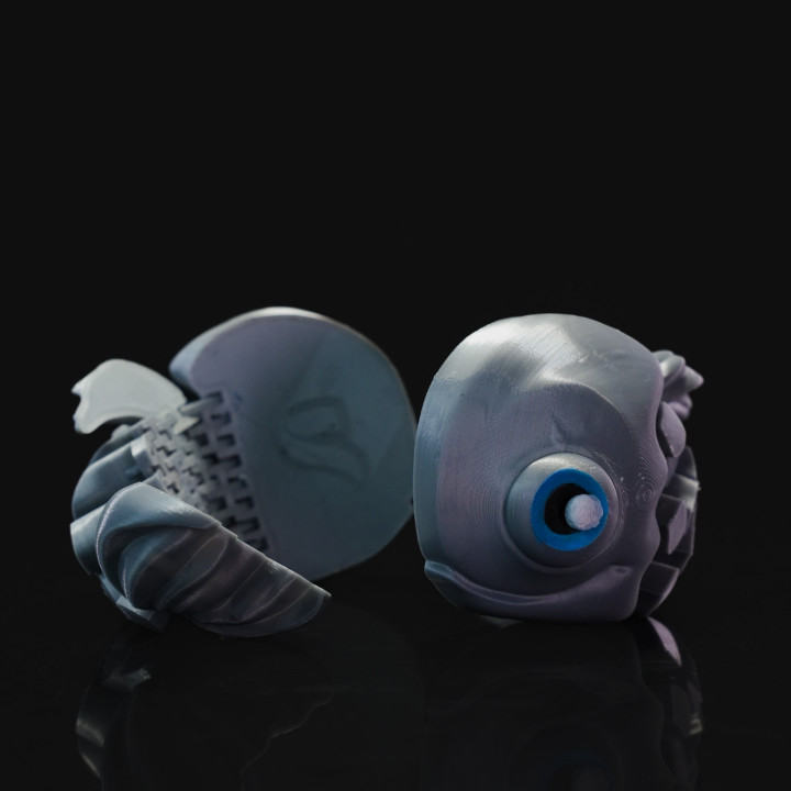 3D Printable Articulated Tiny Fish by Stlflix