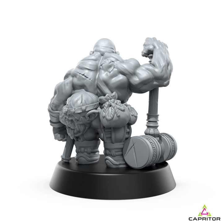 Descargar Dwarf Champion 28mm Scale de Capritor Miniatures