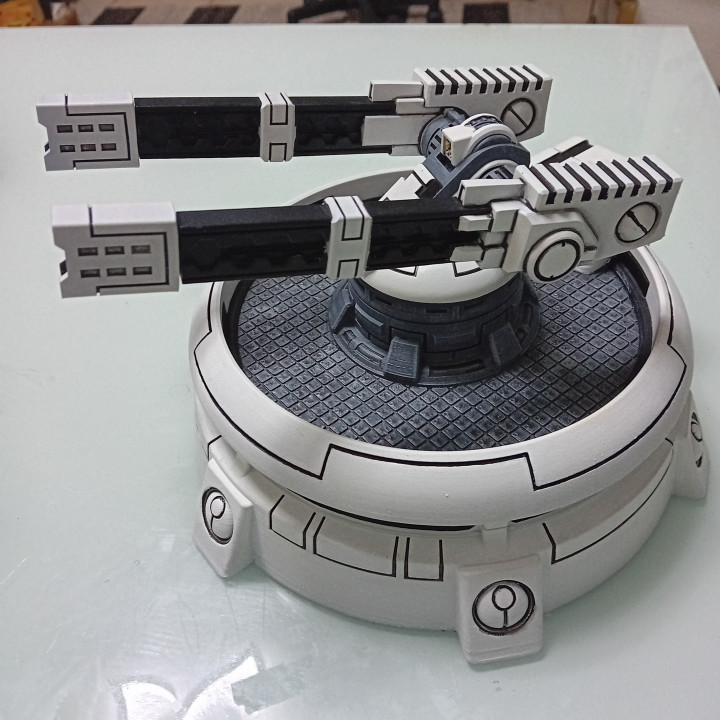 3D Print of Voroni Collective - Small Modular Bunker by Tititau