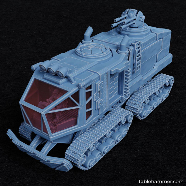 3D Printable Avalanche Transport - human super heavy transport by ...