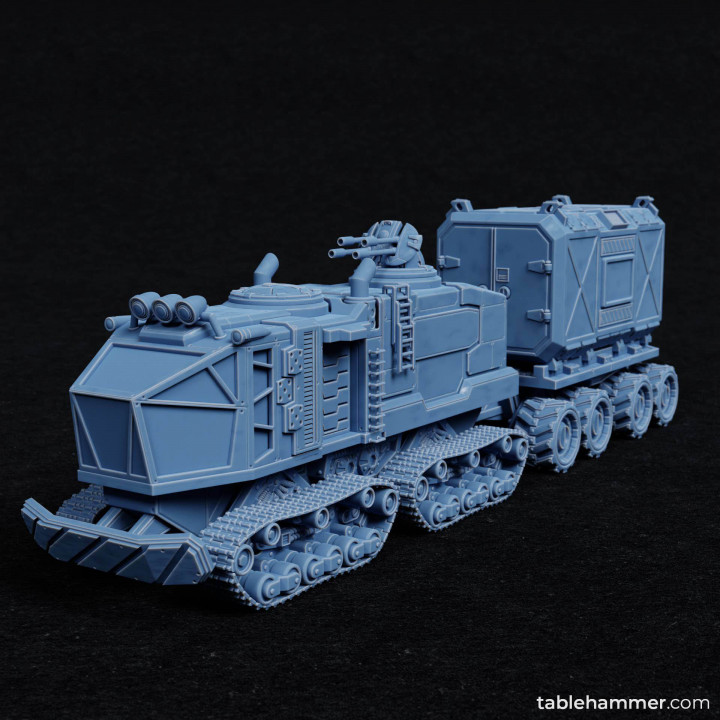 3D Printable Avalanche Transport - human super heavy transport by ...