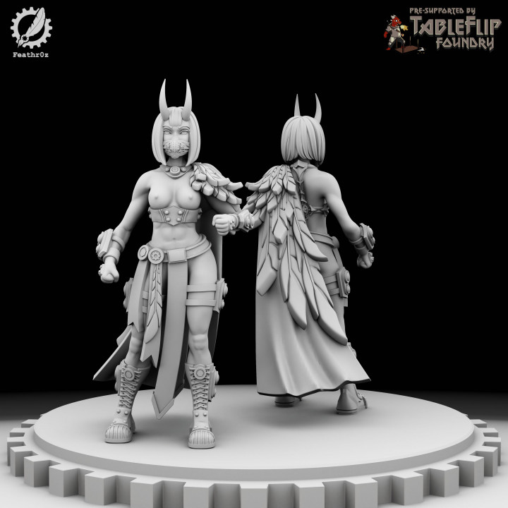 3D Printable NSFW - Pack - Aurora Vanguard - Shield_Unit_P02_HV by feathr0z