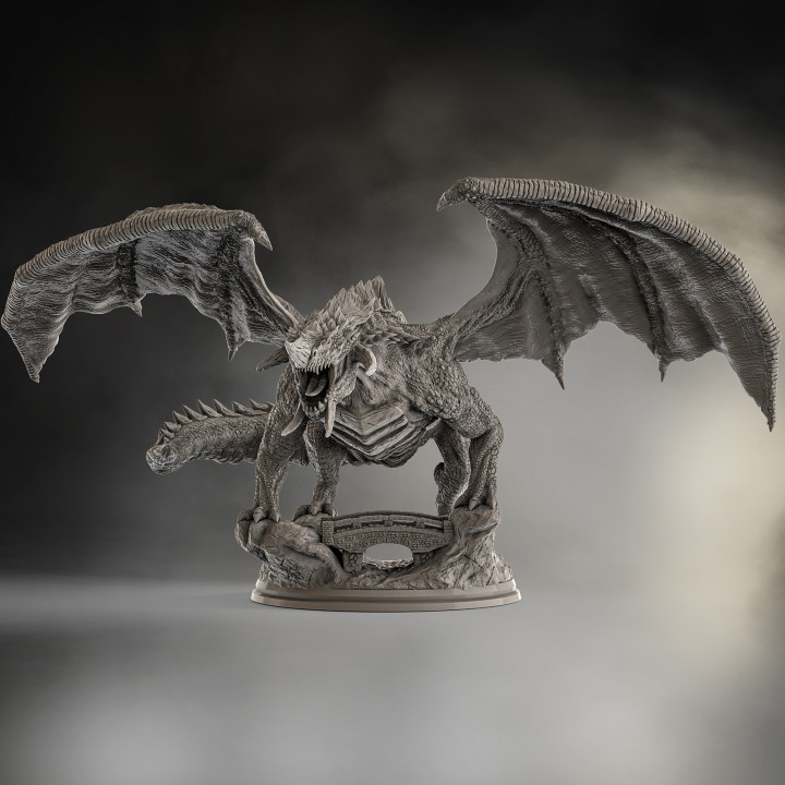 3D Printable Kaiju Dragon by Evox Arts