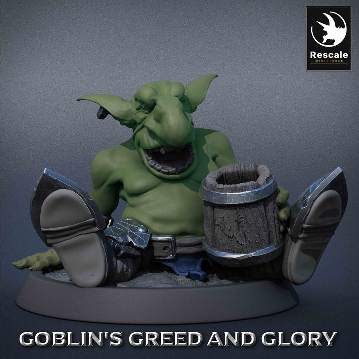 3D Printable Pack Goblin Party by Rescale Miniatures