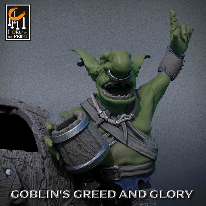 3D Printable Pack goblin Infantery 2 Inches by Rescale Miniatures