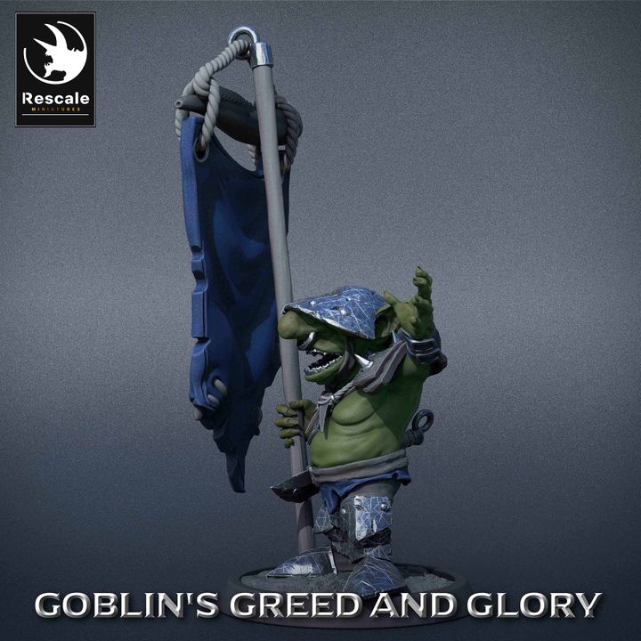 3D Printable Pack Goblin Support by Rescale Miniatures