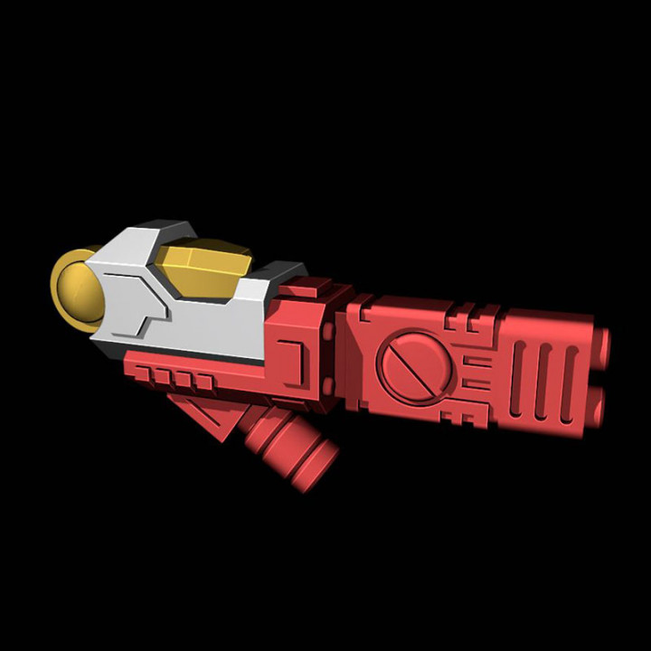 3D Printable BATTLESUIT WEAPON ACCESSORY PACK by The Custom Bit