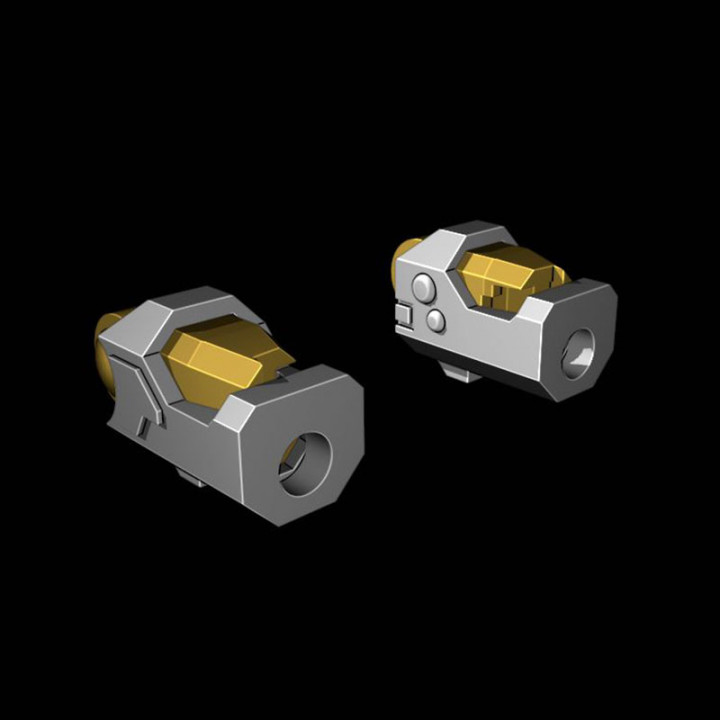 3D Printable BATTLESUIT WEAPON ACCESSORY PACK by The Custom Bit