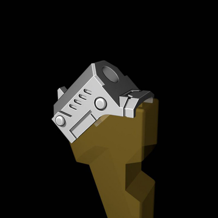 3D Printable BATTLESUIT WEAPON ACCESSORY PACK by The Custom Bit