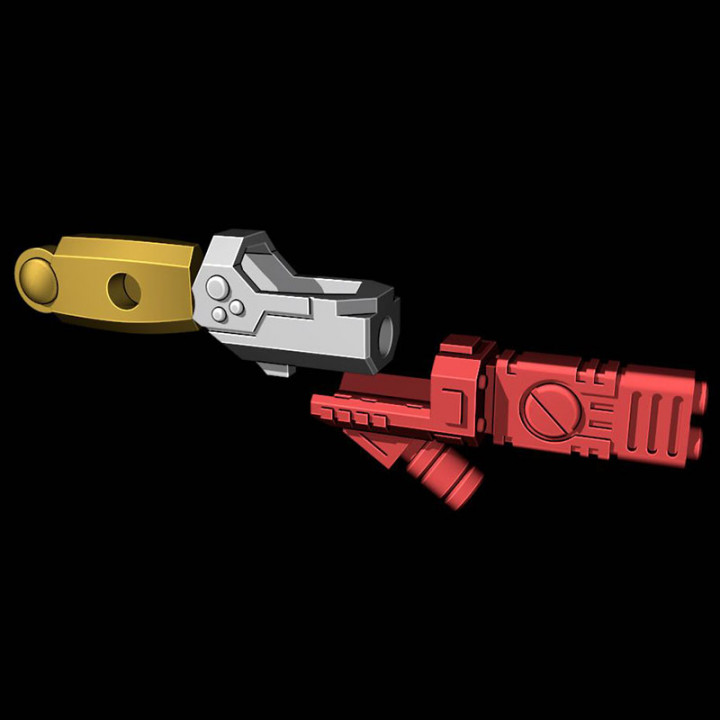 3D Printable COMMANDER WEAPON ACCESSORY PACK by The Custom Bit