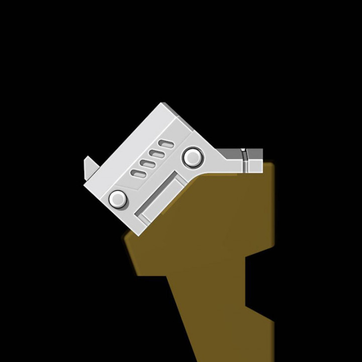 3D Printable COMMANDER WEAPON ACCESSORY PACK by The Custom Bit