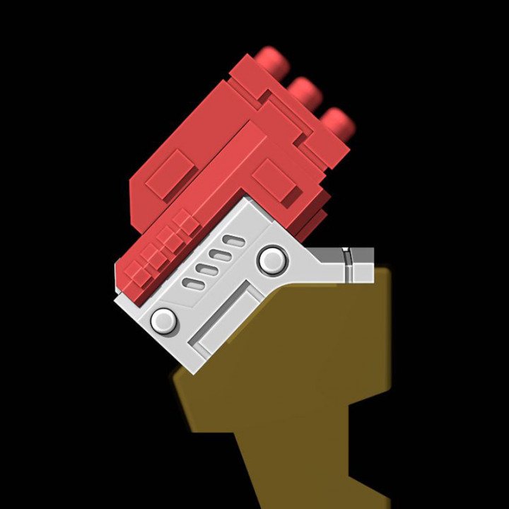 3D Printable COMMANDER WEAPON ACCESSORY PACK by The Custom Bit