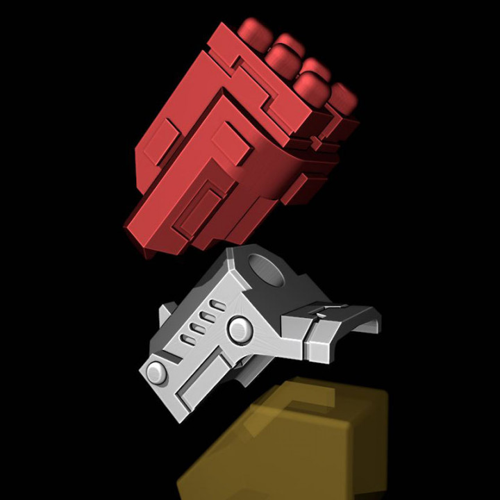 3D Printable COMMANDER WEAPON ACCESSORY PACK by The Custom Bit