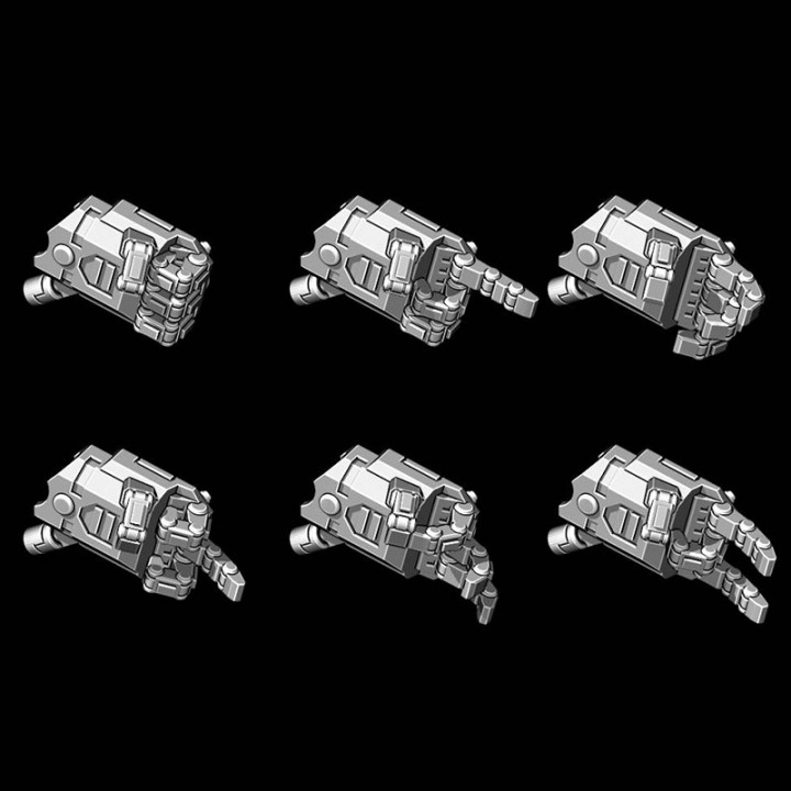 3D Printable COLDSTAR ENFORCER COMMANDER ONAGER FIST by The Custom Bit