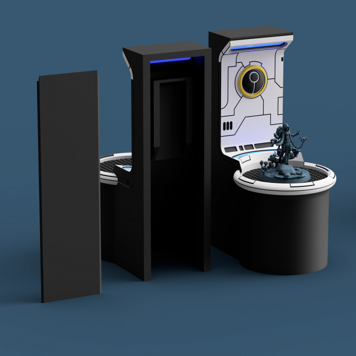 3D Printable Voroni Collective - Model Plinth by Alex