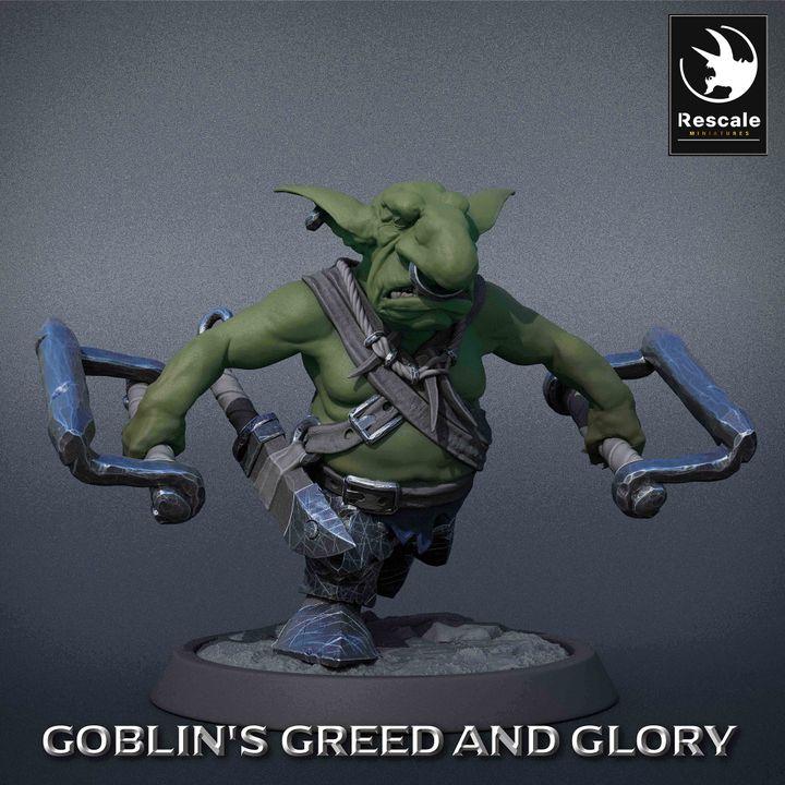 3D Printable Pack Goblin Tank by Rescale Miniatures