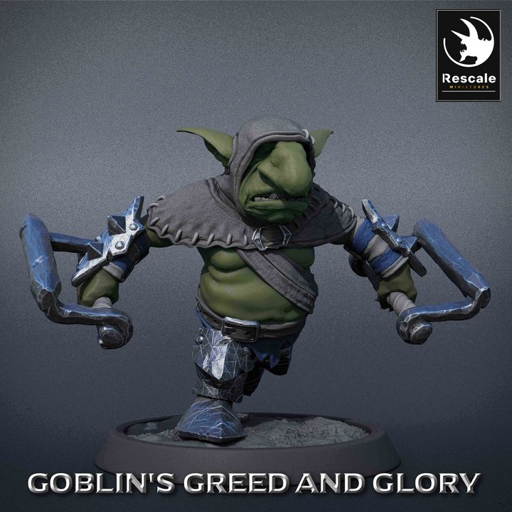 3D Printable Pack Goblin Tank by Rescale Miniatures