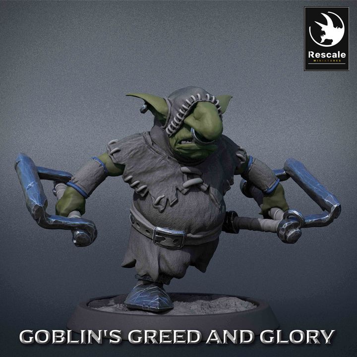 3D Printable Pack Goblin Tank by Rescale Miniatures