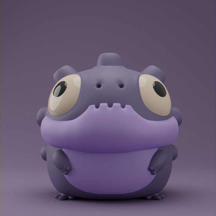 3D Printable Chubbii Grumpii - May 2023 Release by Grumpii