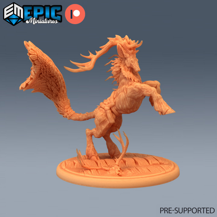 3D Printable Arctic Mount Set / Mammoth / Boar / Deer King / Snow Moose ...