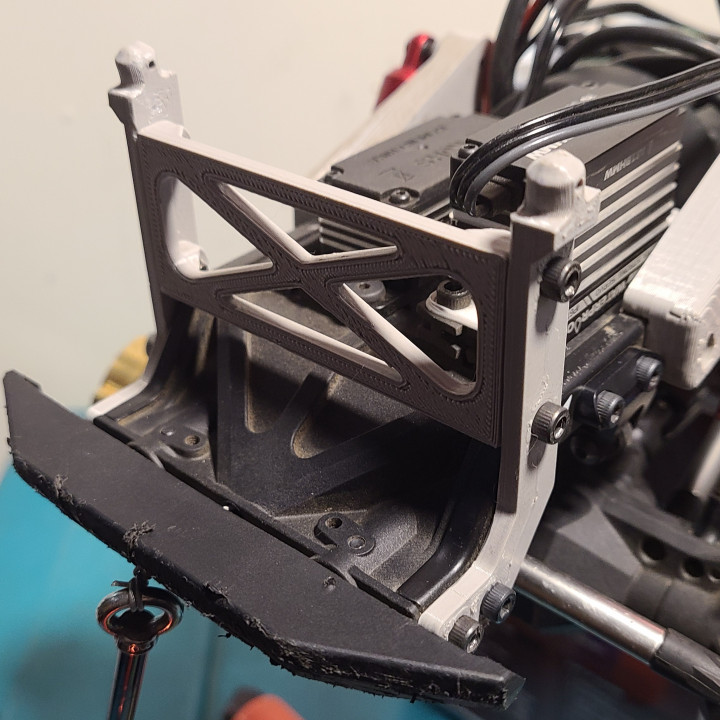 3D Printable VS4-10 Parts for Cliffhanger Cab only Body by Brian Slonski