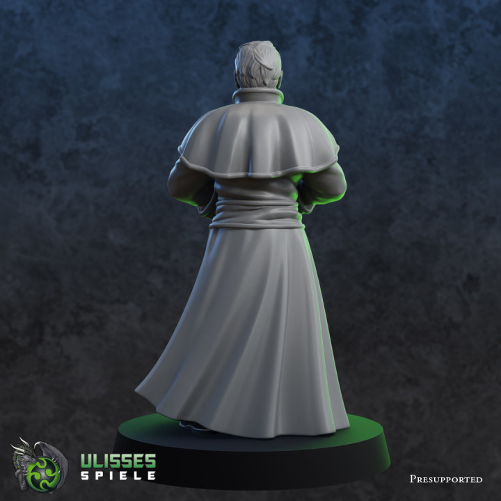 3D Printable Torg Eternity - Cyberpriest by Ulisses Spiele