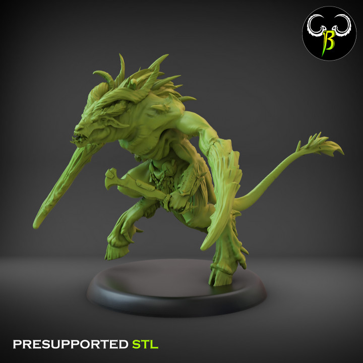 3D Printable Herd Mutants Set B by ClayBeastCreation