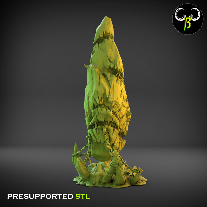 3D Printable Dark Monolith by ClayBeastCreation