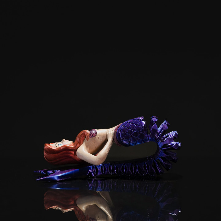 3D Printable Articulated Mermaid Mandy by Stlflix