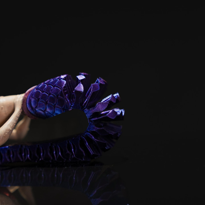 3D Printable Articulated Mermaid Mandy by Stlflix