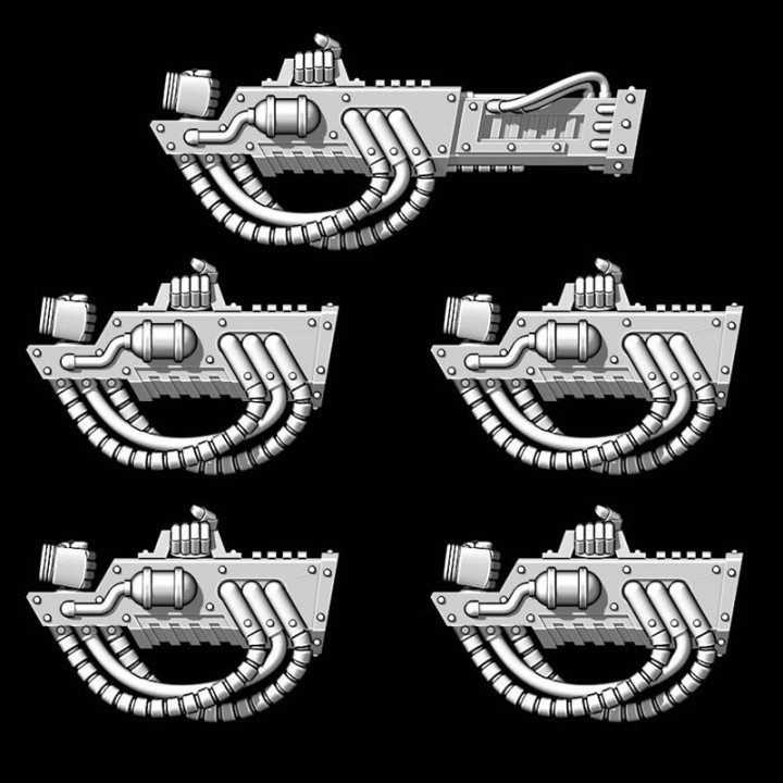 3D Printable DOH SONIC WEAPONS by The Custom Bit