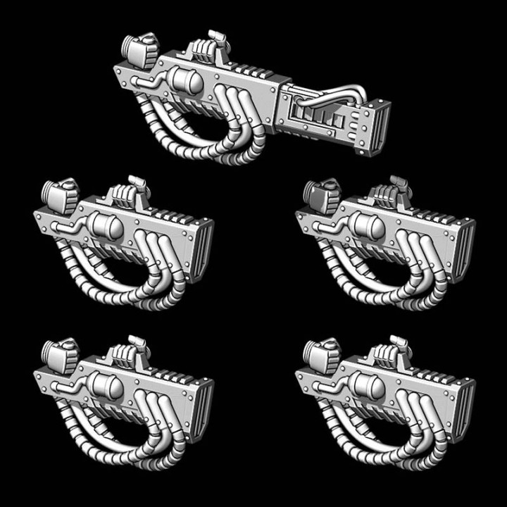 3D Printable DOH SONIC WEAPONS by The Custom Bit