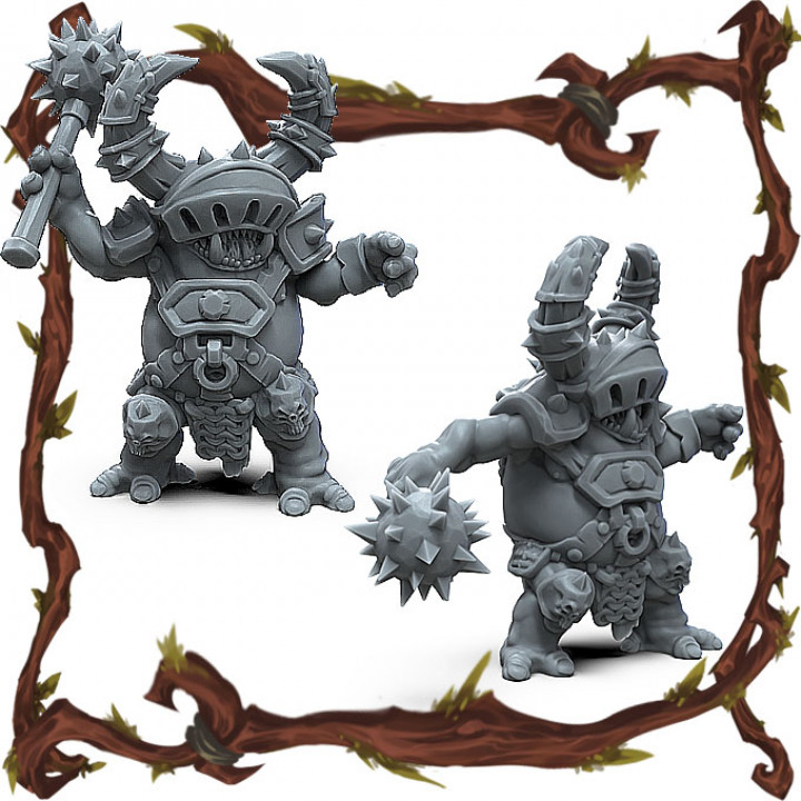 3D Printable Grollkin Basher by RocketPigGames