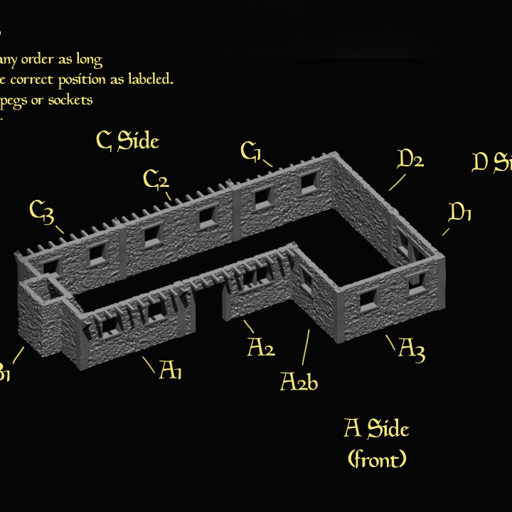 3D Printable 28mm Inn (for small resin printers) by Reconquer Designs