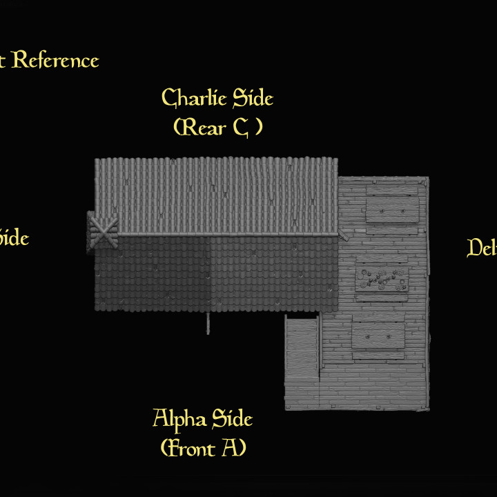 3D Printable 28mm Inn (for small resin printers) by Reconquer Designs