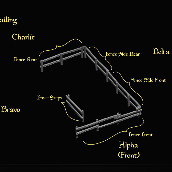 3D Printable 28mm Inn (for small resin printers) by Reconquer Designs
