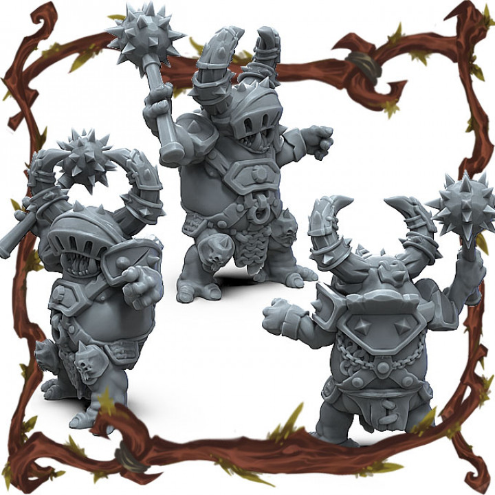 3D Printable Grollkin Smasher by RocketPigGames