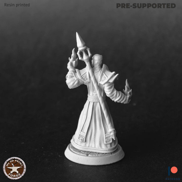 3D Printable Arcanist Mage Two Models by My3DPrintForge