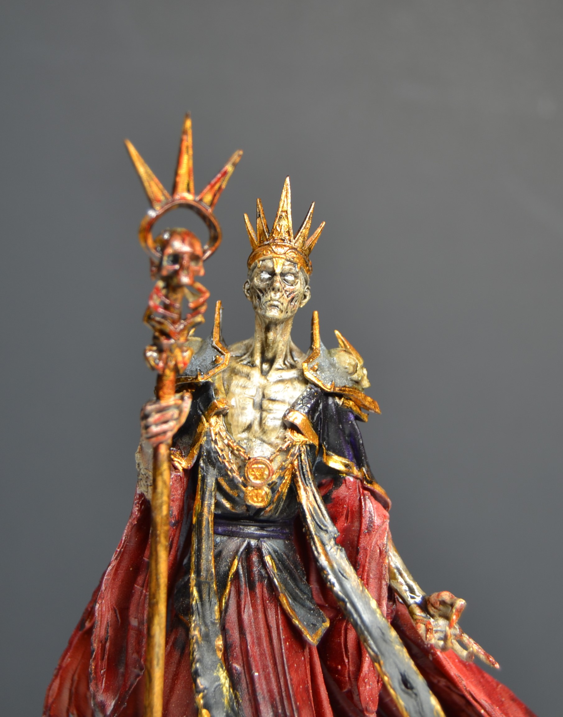 3D Printable Anderoth, the Deathless King - Lich by The Major Arcana