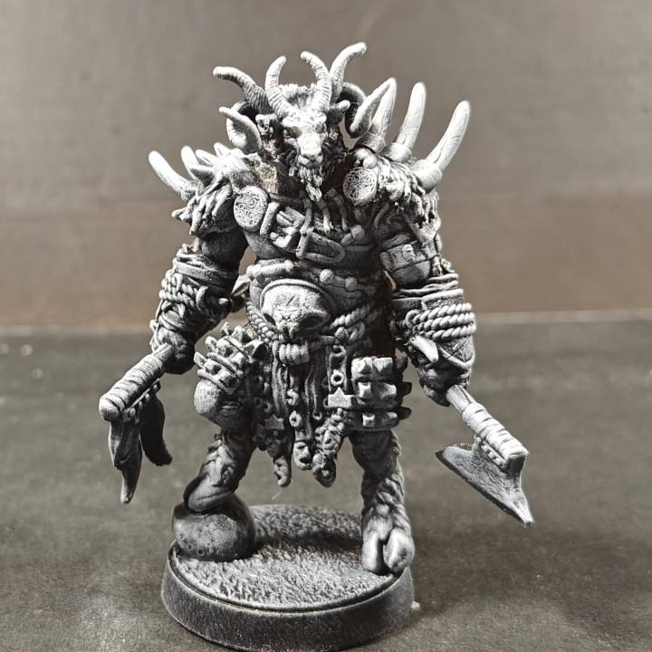 3D Print of Beastkin Brutes Warband by hd01t004