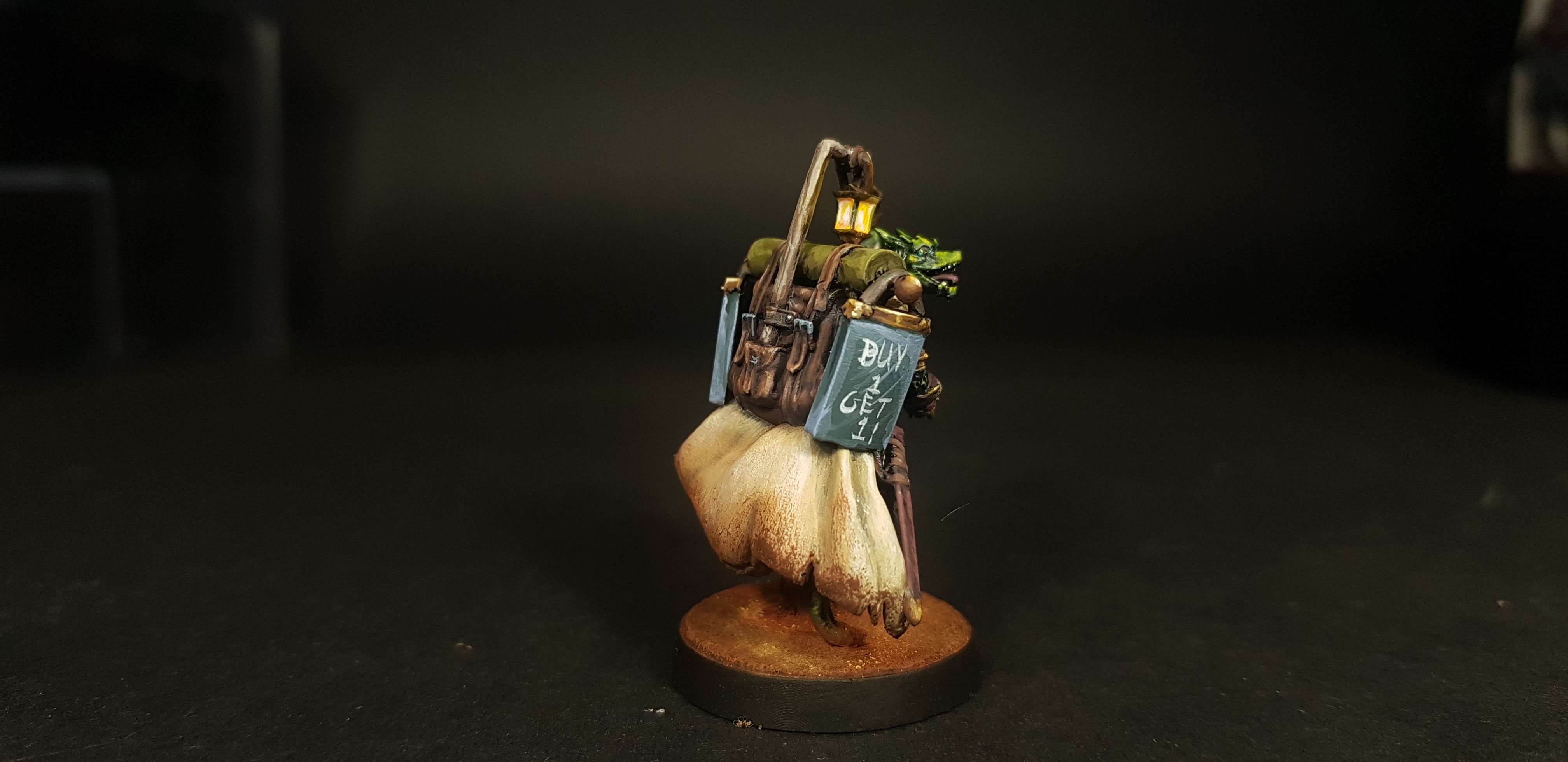 3D Printable Vengux, Kobold Merchant by Mammoth Factory